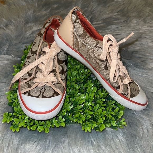 Coach | Shoes | Coach Barrett Signature Shoes Size 6 | Poshmark